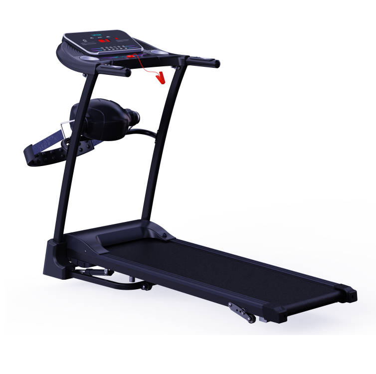 BodyFit 2HP Treadmill With Massager - Cardio Machine