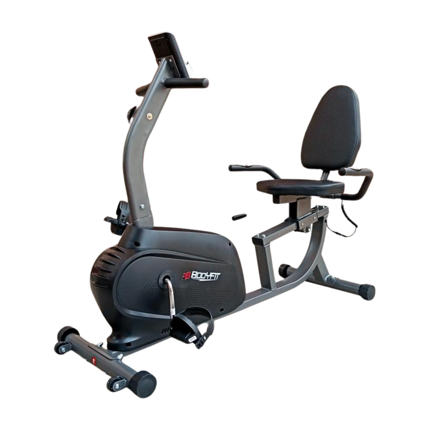 BodyFit Recumbent Exercise Bike - Magnetic Resistance Workout