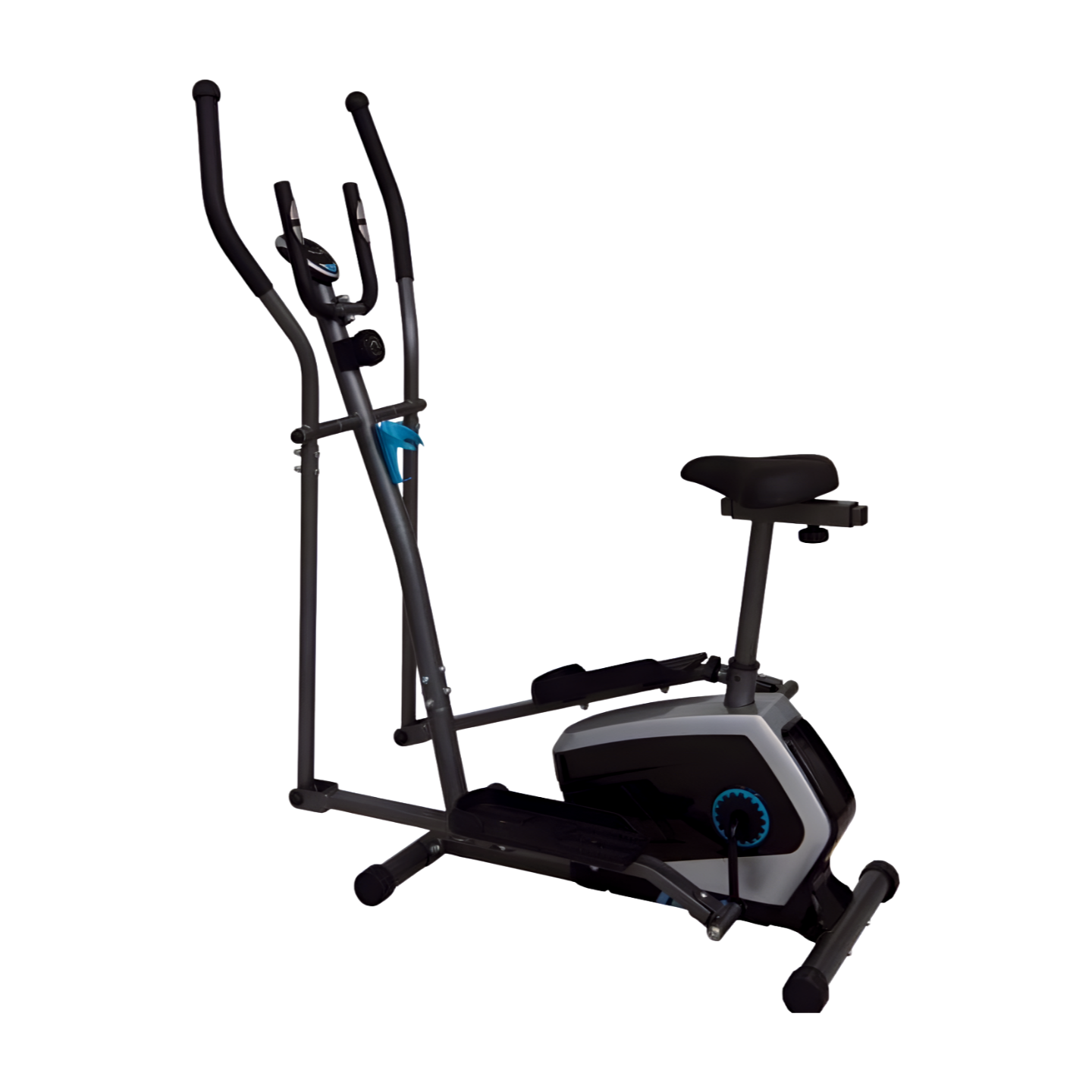 BodyFit Standing Elliptical Bike With Seat – Compact Home Gym